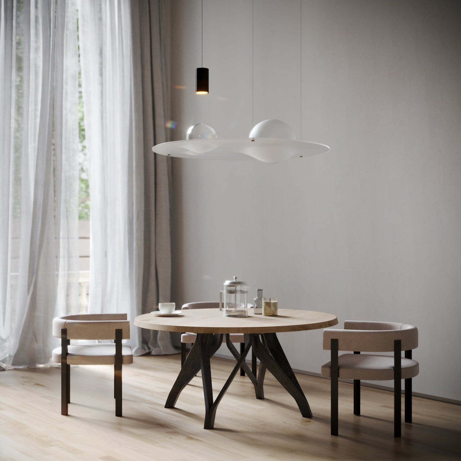 Gravity Well Chandelier | Richard Clarkson Studio