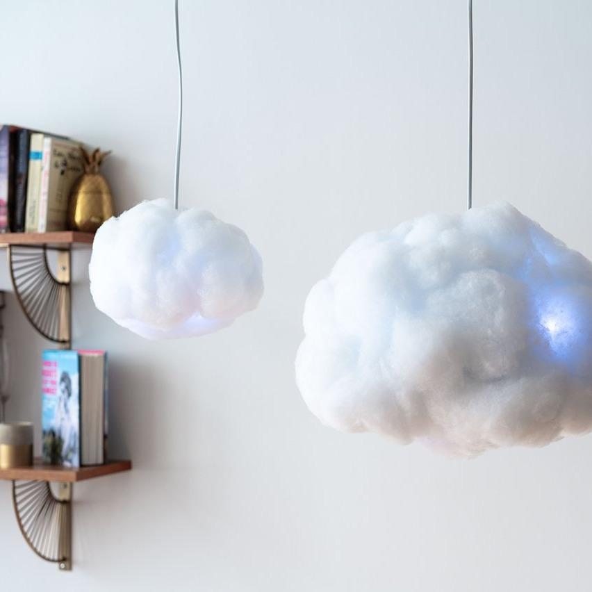 Interactive LED Cloud Lamp | Richard Clarkson Studio