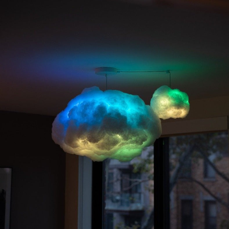 Interactive LED Cloud Lamp | Richard Clarkson Studio